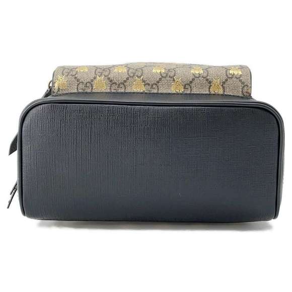 Gucci | Bags | Gucci Gg Supreme Bee Backpack Black | Poshmark
